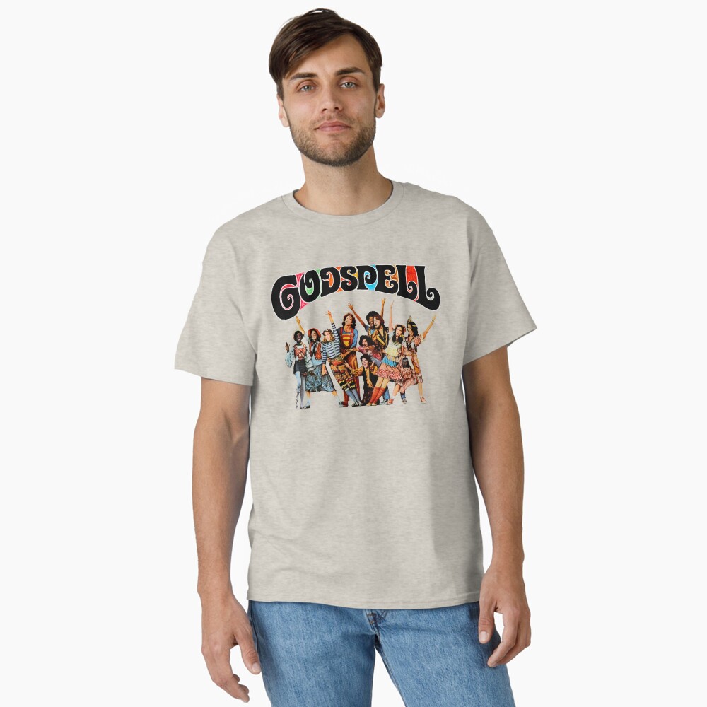 "GODSPELL" Essential T-Shirt for Sale by DCdesign | Redbubble