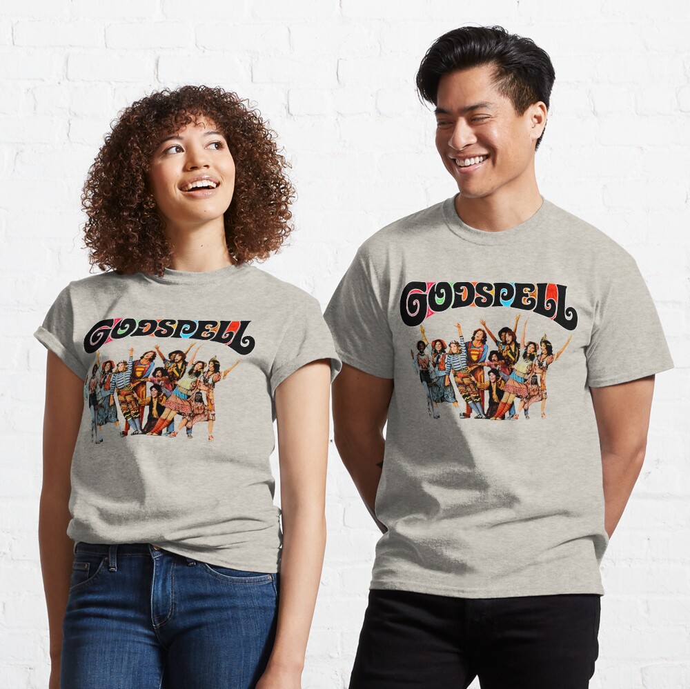 "GODSPELL" Essential T-Shirt for Sale by DCdesign | Redbubble