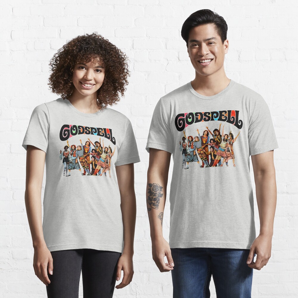 "GODSPELL" T-shirt for Sale by DCdesign | Redbubble | godspell t-shirts ...