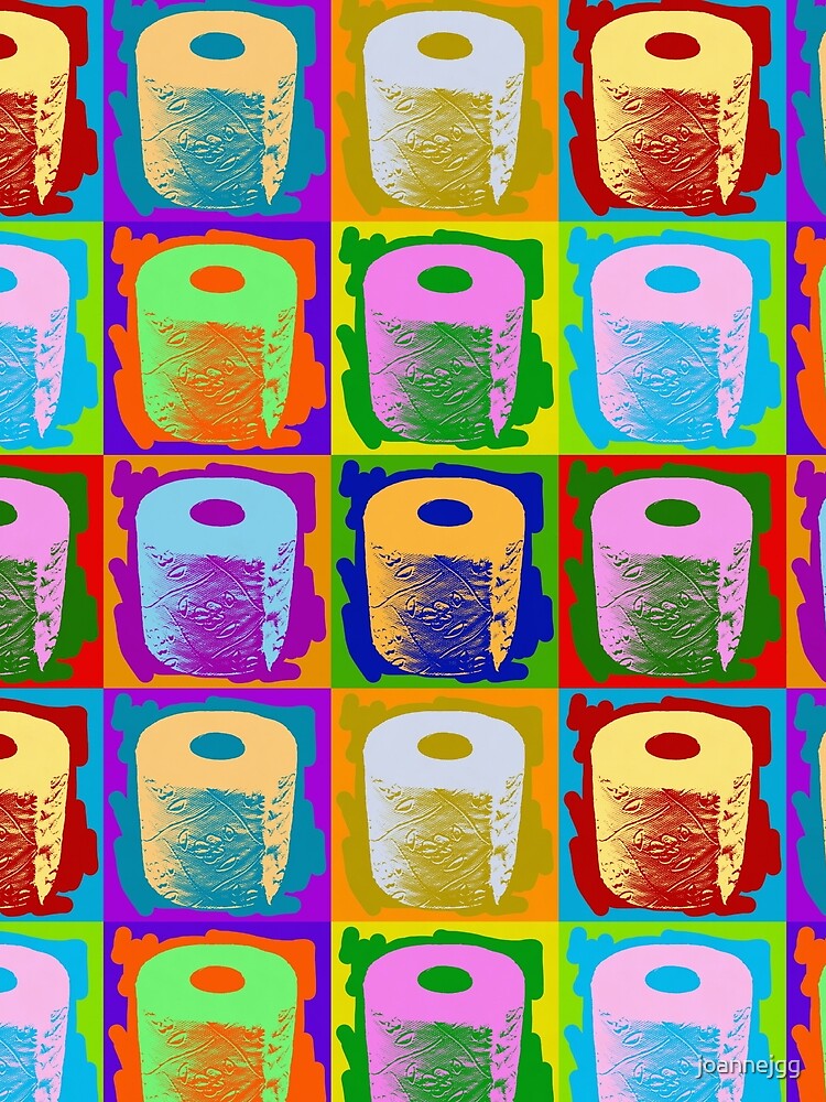 "Toilet Paper Roll Pop Art Style Quarantined 2020 Funny TP Shortage ...