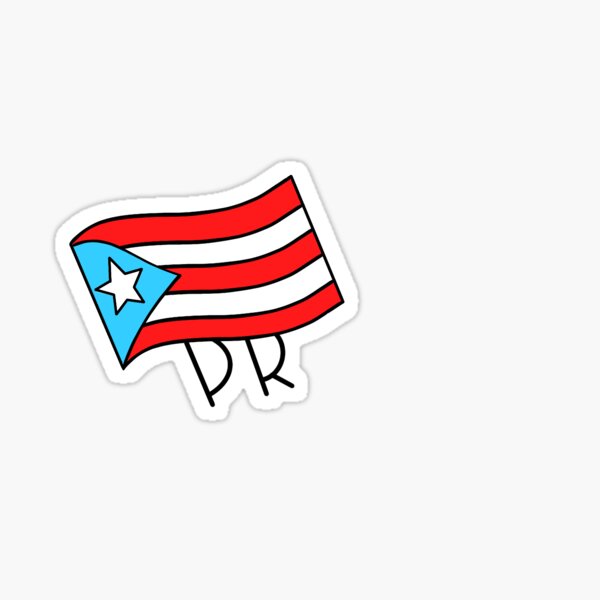 Bandera Puerto Rico Stickers | Redbubble