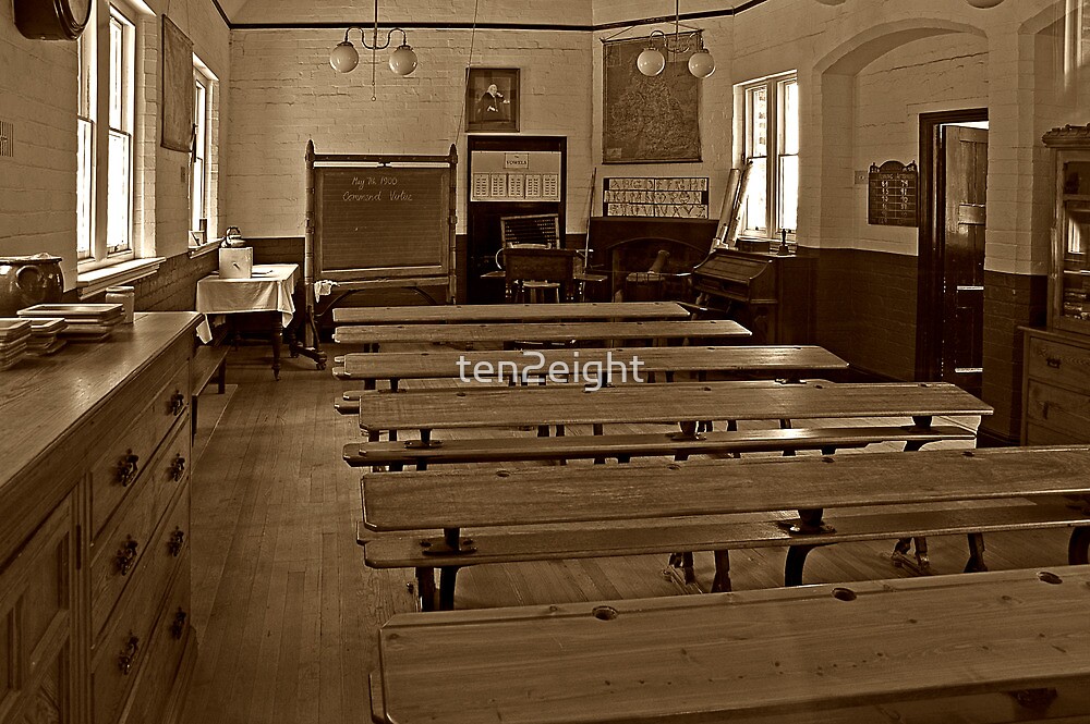 "Victorian Classroom" by ten2eight | Redbubble
