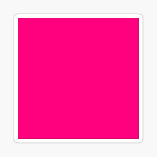 "Hot Pink" Sticker for Sale by Minnie777 | Redbubble