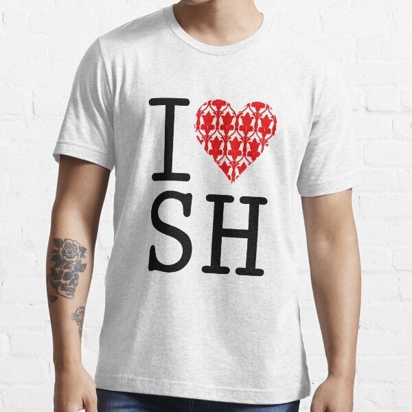 "I LOVE SH (Red)" T-shirt for Sale by cumberqueen | Redbubble | bbc t ...