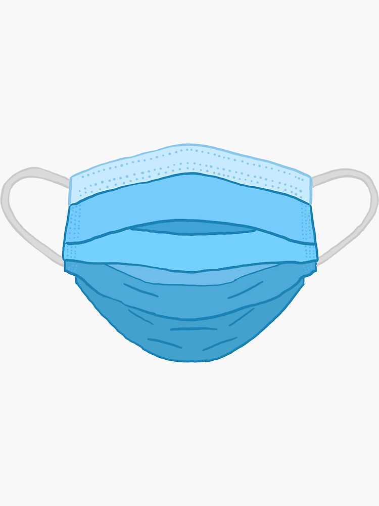 "Medical mask" Sticker for Sale by DD-Graphics | Redbubble