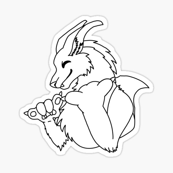"Manokit YCH" Sticker by QuietFluffyFur | Redbubble