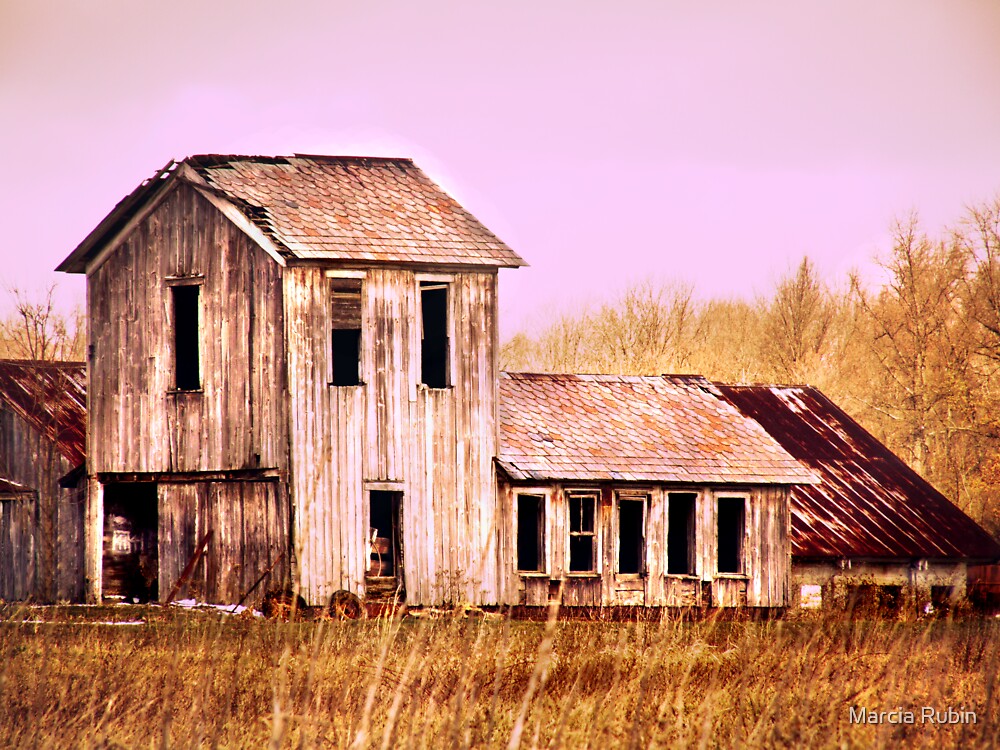 "Beautiful old Ohio Barn " by Marcia Rubin | Redbubble
