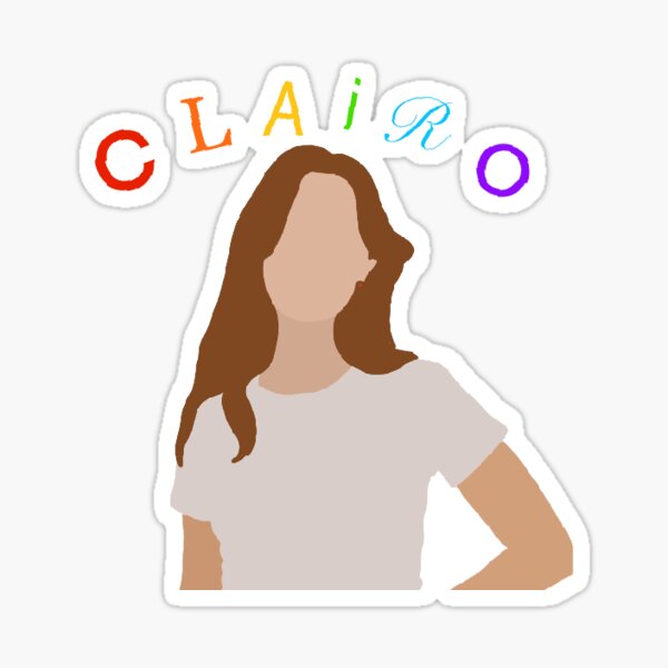 "clairo" Sticker by panicfortherare | Redbubble