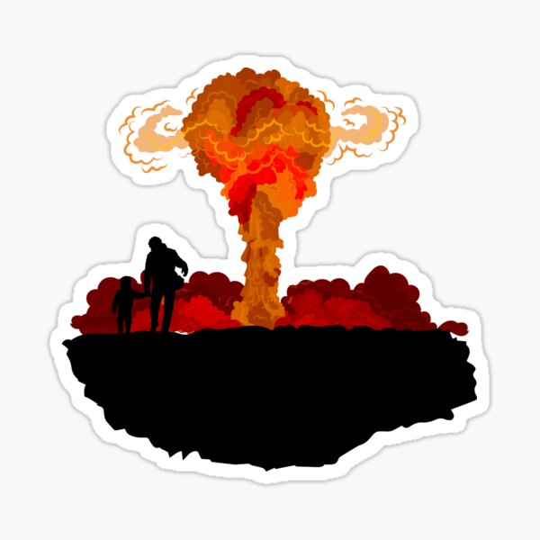 "Atomic Bomb" Sticker for Sale by topdsign | Redbubble