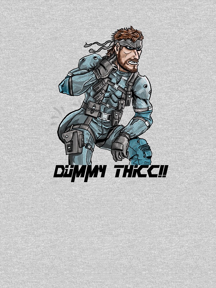 T-shirt « Metal Gear Dummy Thicc Snake », par Rozarz | Redbubble
