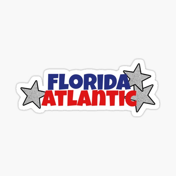 "fau" Sticker for Sale by collegeacc | Redbubble