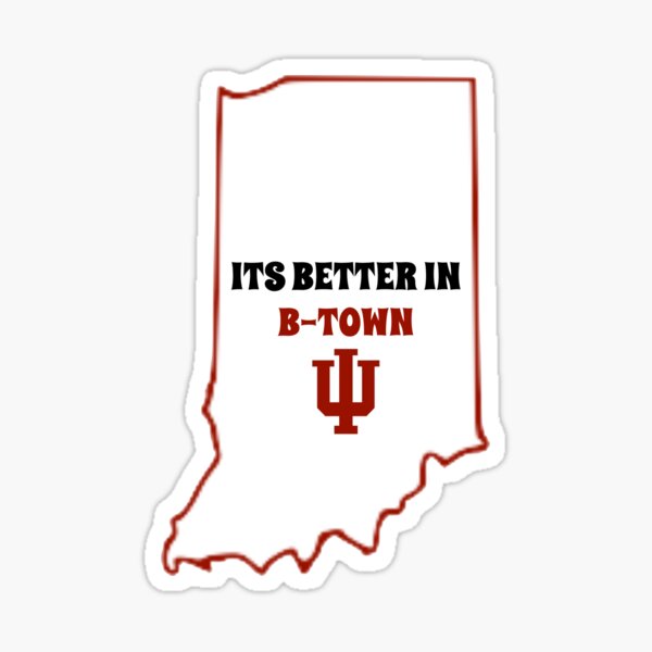 "B-TOWN" Sticker by SmartStickers | Redbubble
