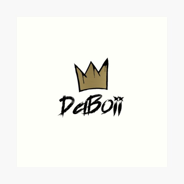 "DaBoii Tag & Grafitti Crown" Art Print for Sale by saintiro | Redbubble