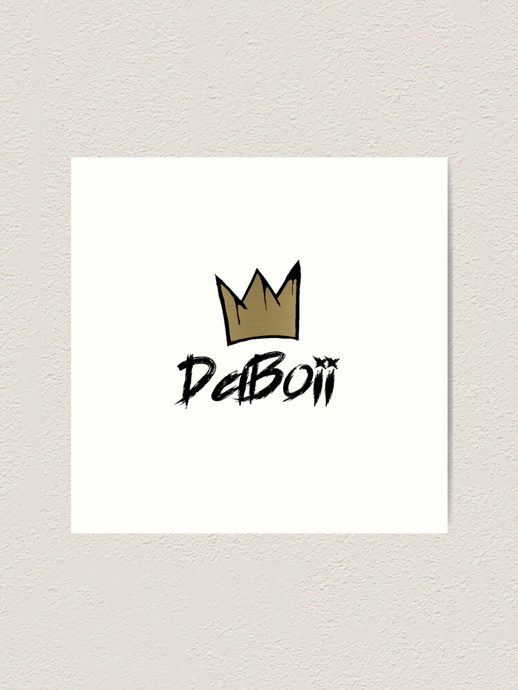 "DaBoii Tag & Grafitti Crown" Art Print for Sale by saintiro | Redbubble