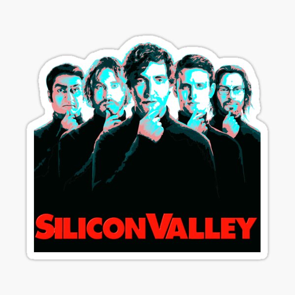 "Silicon Valley TV Series" Sticker by GALDIGART | Redbubble