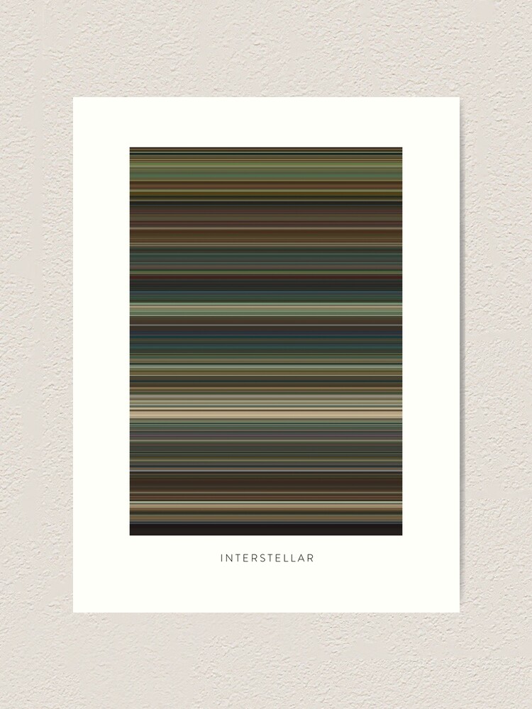 "Interstellar - Movie Poster - The Colors Of Motion" Art Print by ...