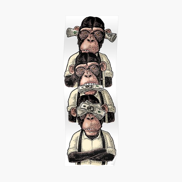 Blind Deaf Mute Monkeys Gifts & Merchandise | Redbubble