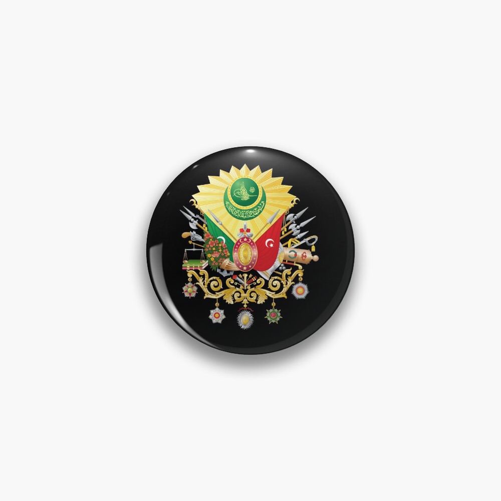 "Ottoman Empire Turkish History Historic Turkey Flag " Pin for Sale by ...