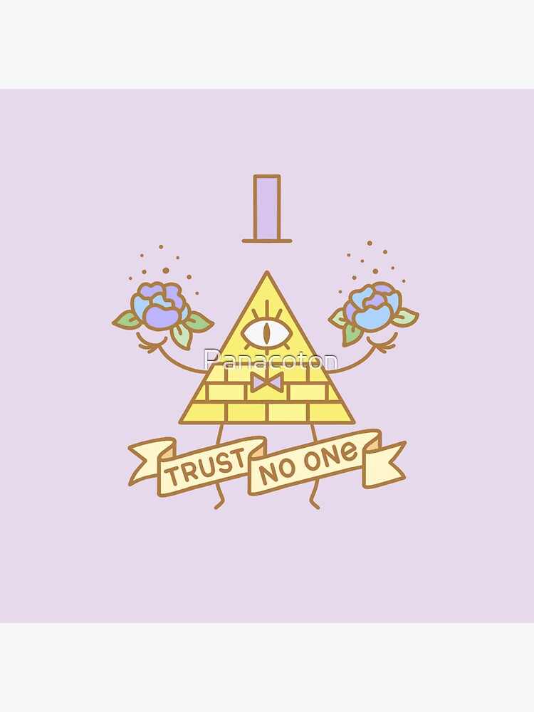 "Bill Cypher Purple" Sticker by Panacoton | Redbubble