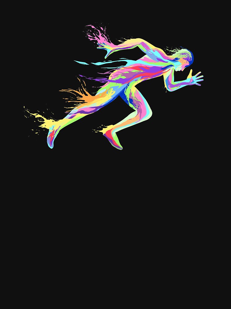 "Sprinter track and field sprint runner sport" T-shirt for Sale by alwe ...