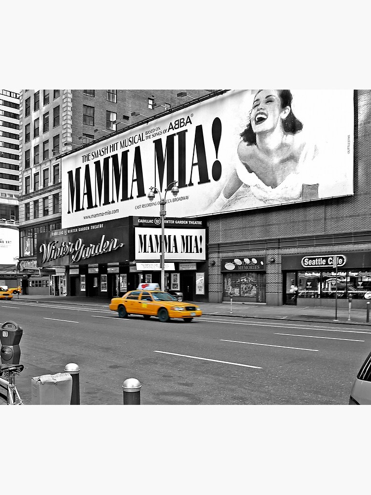Nyc Yellow Cabs Mamma Mia Tapestry For Sale By Hell Prints Redbubble