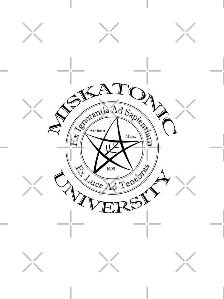 "Miskatonic University Logo" iPhone Case for Sale by AtlantianKing ...