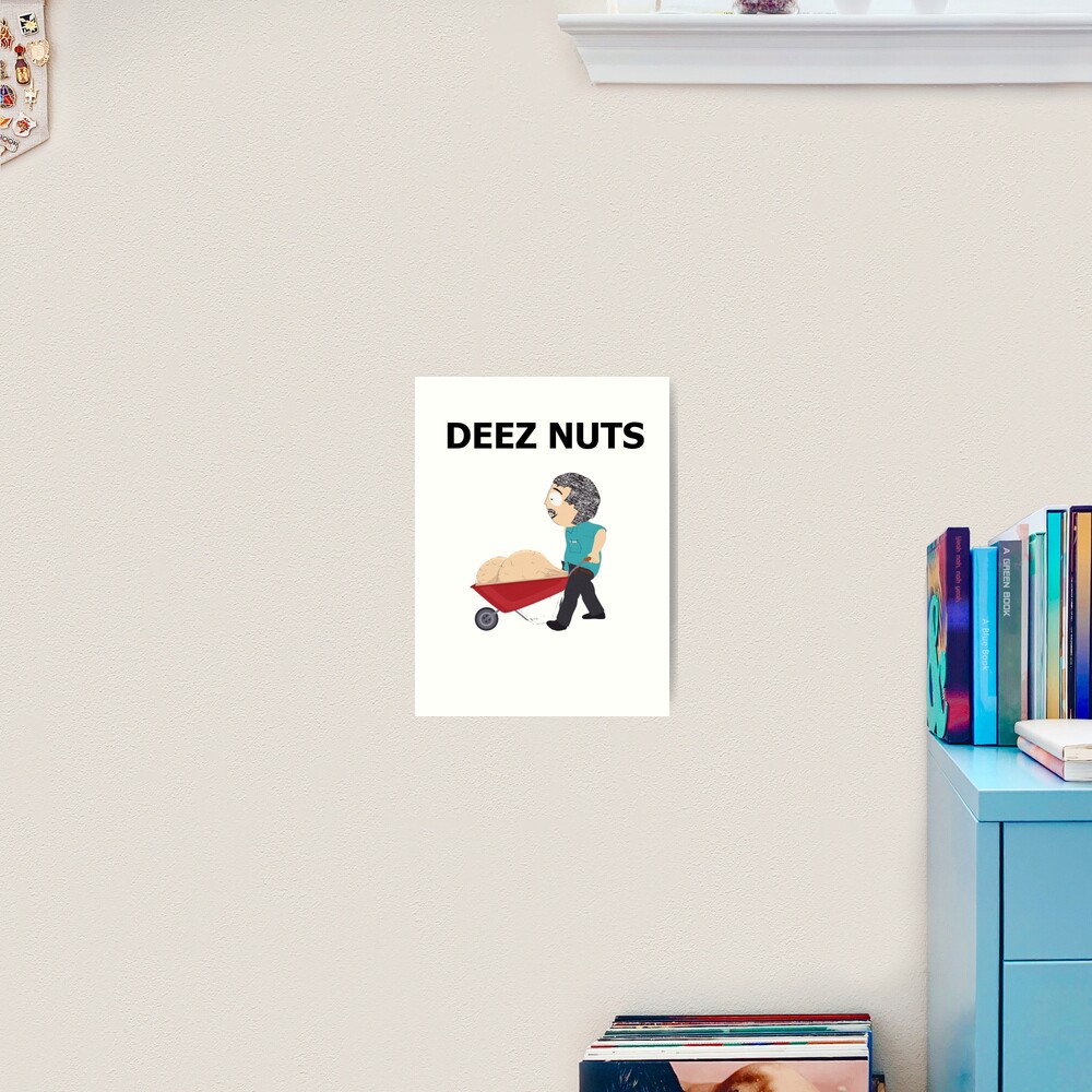 "Deez Nuts Southpark Stan Marsh Balls" Art Print by Retrolendo | Redbubble