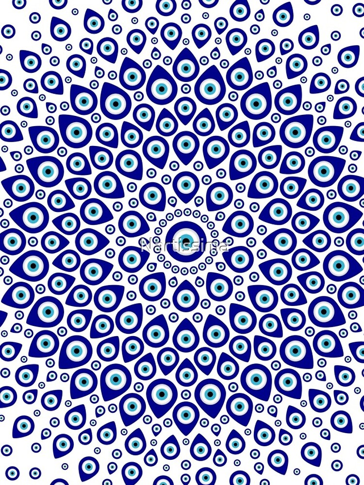 "Nazar - Turkish Eye Circular Ornament #1" iPhone Case for Sale by ...