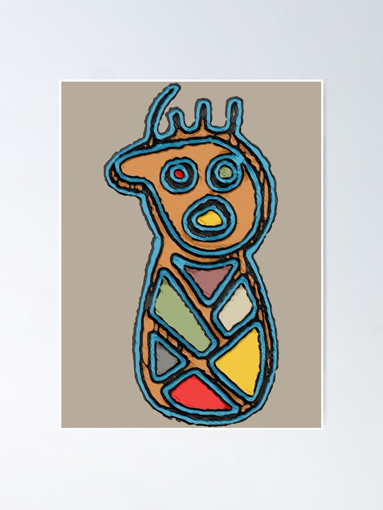 "Taino Baby Symbol" Poster by liamaris | Redbubble