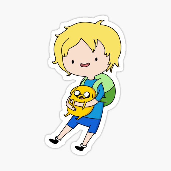"Finn and Jake" Sticker for Sale by chrismanubag | Redbubble