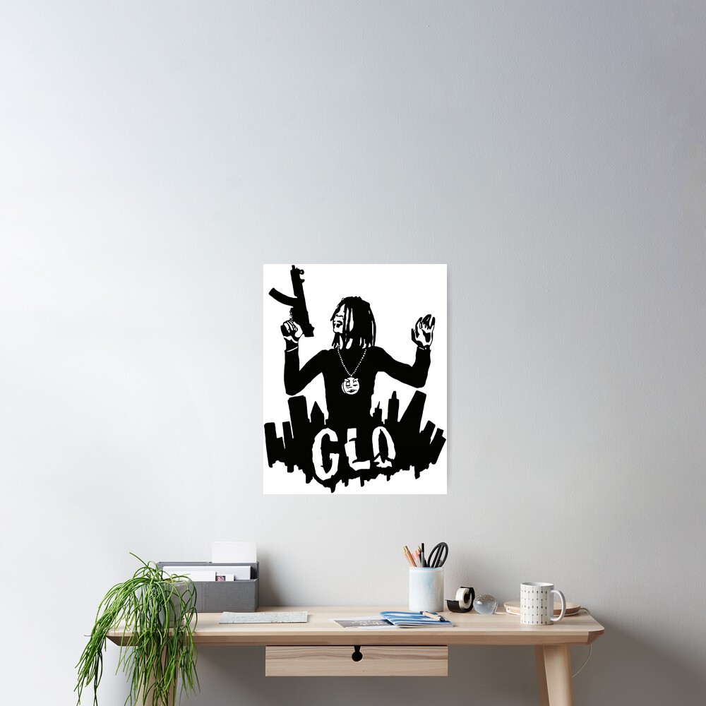 "Gun Glo Gang" Poster for Sale by genehamel | Redbubble