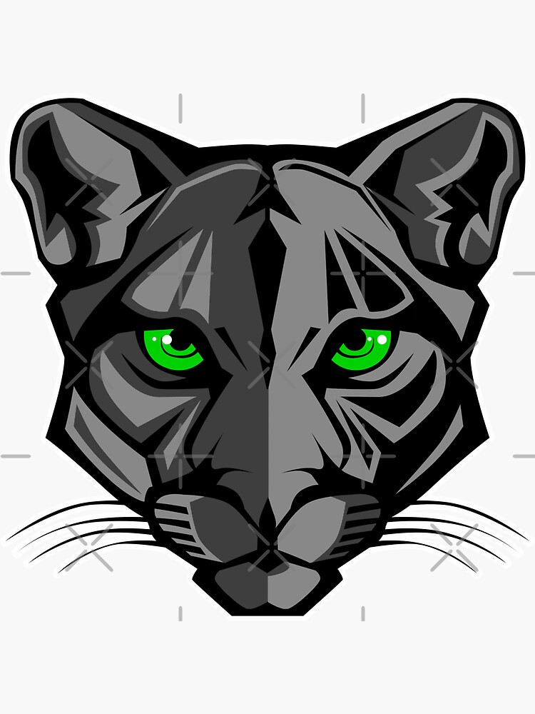 "Puma" Sticker for Sale by Aleksey Alekseev | Redbubble