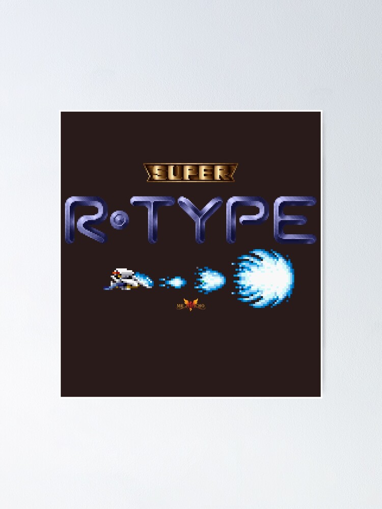 Póster «Super R. Type Snes» de mr-jerichotv | Redbubble