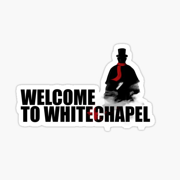 "Jack the ripper T Shirt" Sticker by lamouchenoire | Redbubble