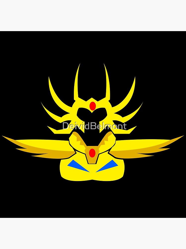 Póster «Cancer Gold Armor - Saint Seiya» de DeividBelmont | Redbubble