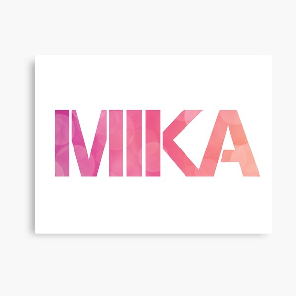 Mika Canvas Prints | Redbubble