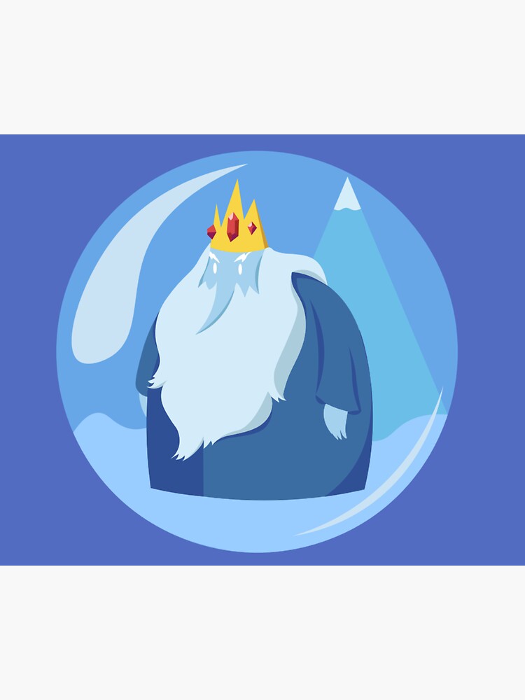 "Ice King" Sticker for Sale by maisondesigns | Redbubble
