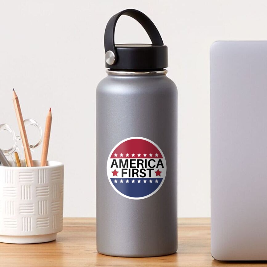 "America First 2020" Sticker by Mohamedhadim | Redbubble