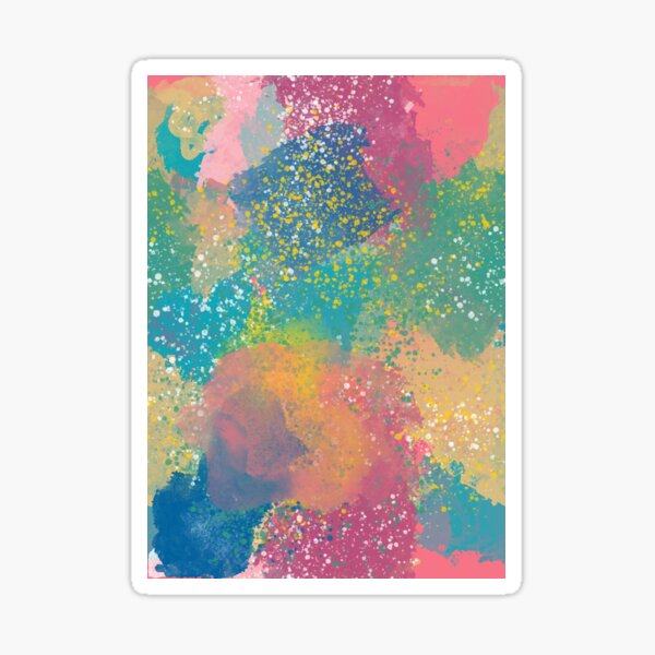 "Splash" Sticker for Sale by SaraPatterns | Redbubble
