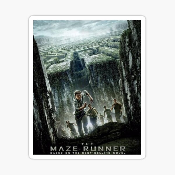 "The Maze Runner" Sticker for Sale by A5-TheGlue | Redbubble