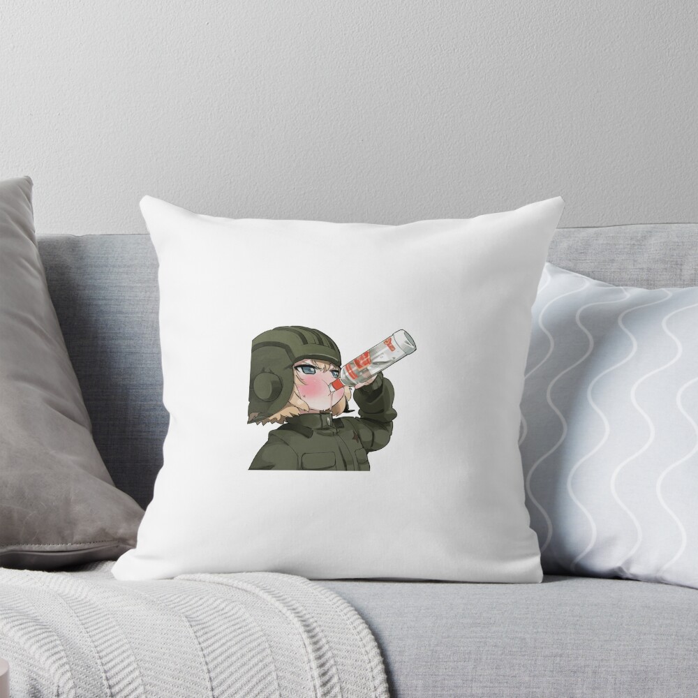 "Slav Russian Loli Drinking Vodka" Sticker for Sale by pinbdev | Redbubble