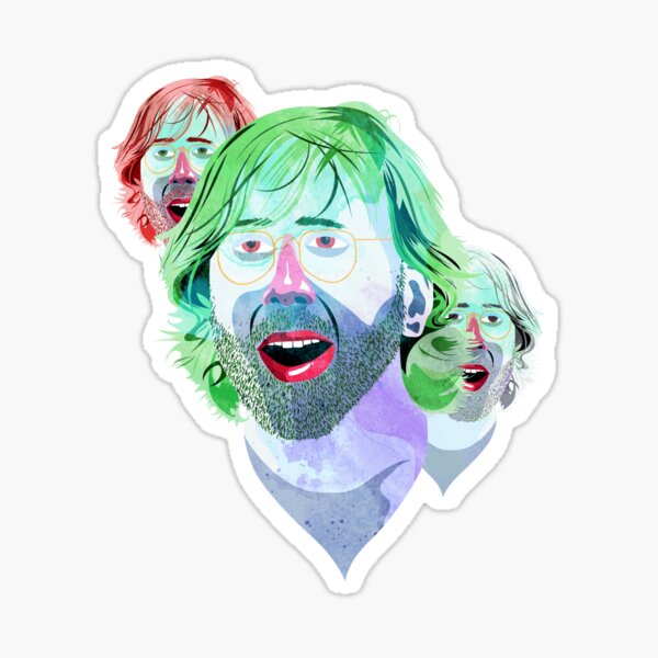 "Trey Face" Sticker by kilofeeters | Redbubble