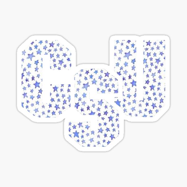 "Blue stars CSU" Sticker for Sale by emilyn319 | Redbubble