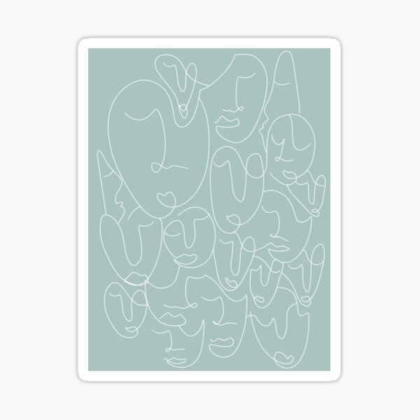 "unity" Sticker for Sale by lysaart | Redbubble