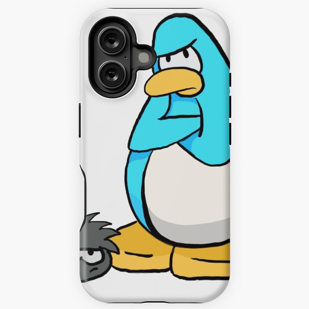 "Angry Club Penguin and Puffle" Sticker for Sale by claireblevins ...