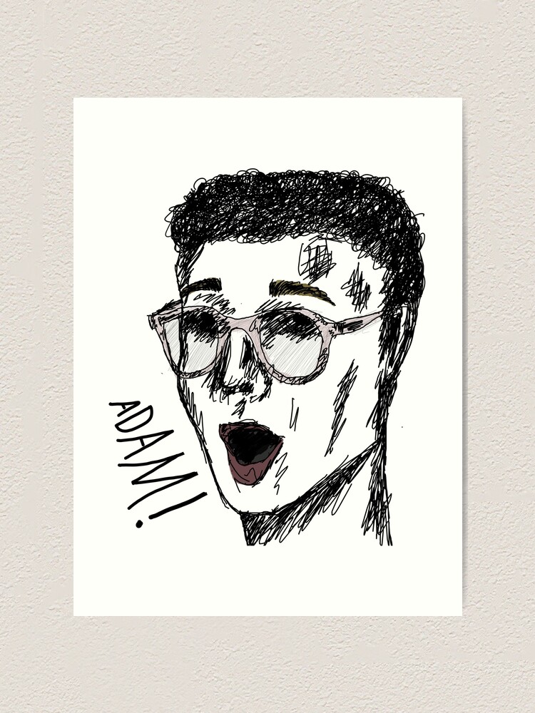 "Adam ! Vine - Meme " Art Print for Sale by Queerhaven | Redbubble