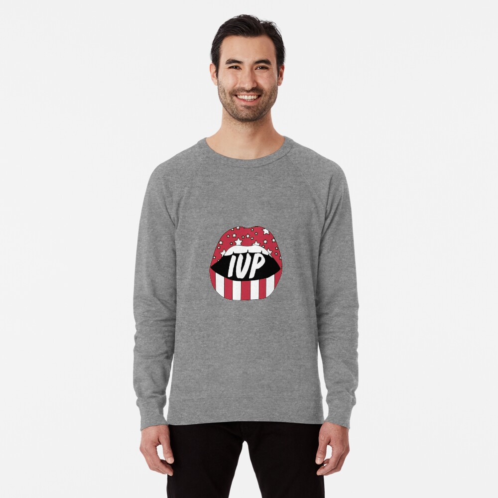 "IUP Lips" Sticker for Sale by jillhenriques | Redbubble