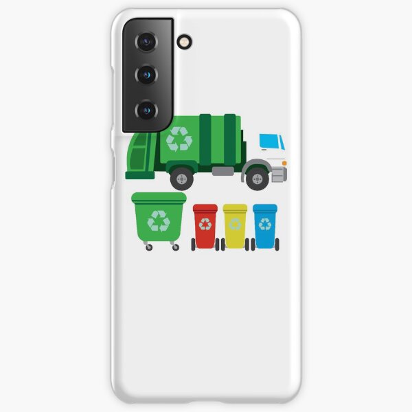 "Garbage Truck Waste Bin Recycling Day I Gift Idea" Samsung Galaxy ...