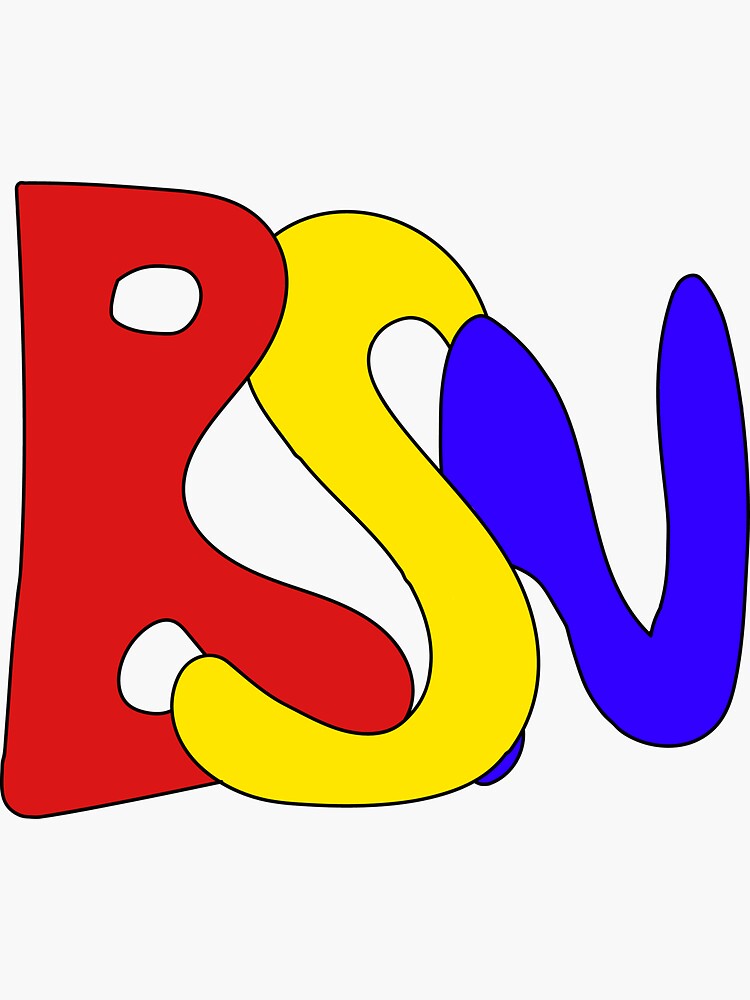 "Primary Color Logo" Sticker by ucincybsn | Redbubble