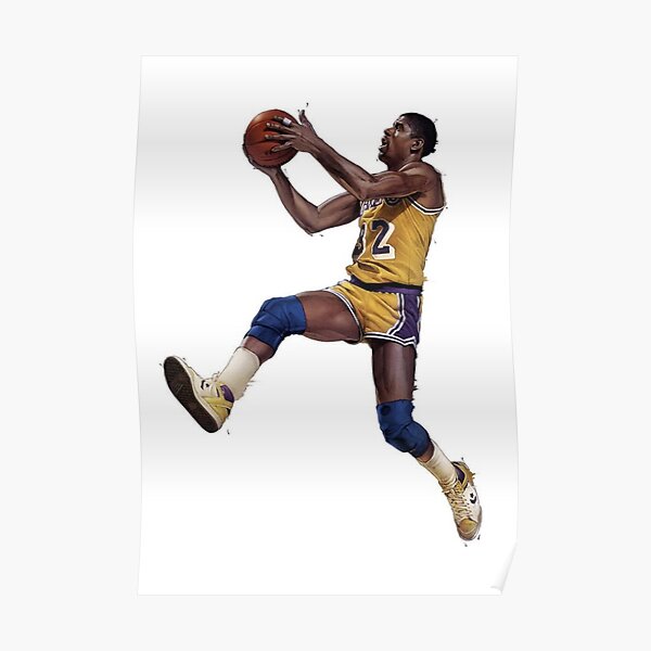 Magic Johnson Posters | Redbubble